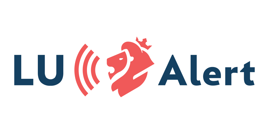 Warning and information system - LU-Alert - Luxembourg